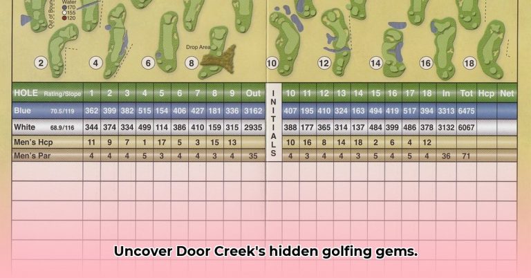 Explore Door Creek Golf Course Layout: A Detailed Review - Daily Golf